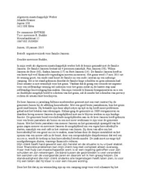 Verzoekbrief - Nederlands - Stuvia